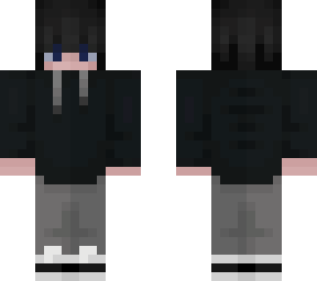Black Hoodie Minecraft Skins
