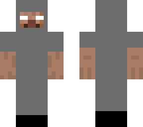 Herobrine With Gray Robe Minecraft Skins