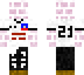 Ladrillo rosa colocolino | Minecraft Skin