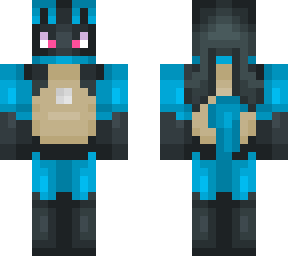 Lucario Minecraft Skins