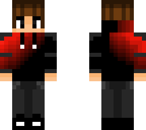 Red gamer boy | Minecraft Skin