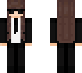 Girl In Suit Minecraft Skins