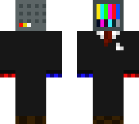 suit tv | Minecraft Skins