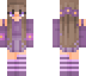 ~ Violets by the riverbed ~ RCE | Minecraft Skin