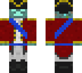 1700s american soldier drowned6913 | Minecraft Skin