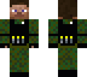 army steve | Minecraft Skin