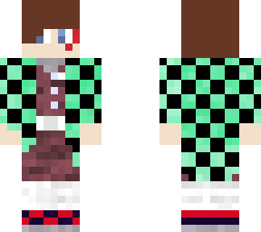 Demon Slayer Minecraft Skins