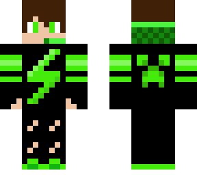 Gamer boys green | Minecraft Skin