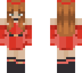 red ginger girl mod | Minecraft Skins