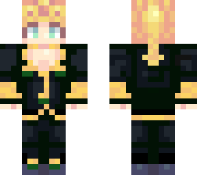 Giorno Giovanna Requiem | Minecraft Skin