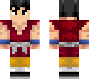 GT Goku Black | Minecraft Skin