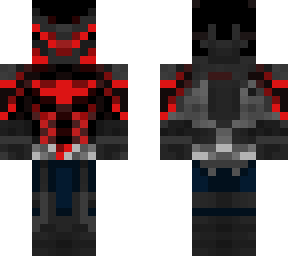 batman hellbat red armor | Minecraft Skins