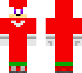 Knuckles Minecraft Skins