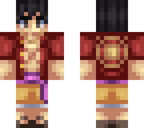 monkey d luffy | Minecraft Skins