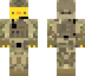 pato militar | Minecraft Skin