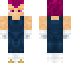 Vegeta Dragonball Ultra Ego Minecraft Skins