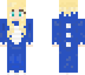Blue Dino Onesie | Minecraft Skin