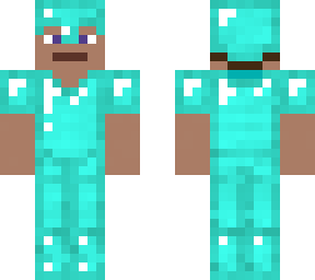Diamond Armor Steve Minecraft Skins