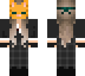 Cat Mask | Minecraft Skin