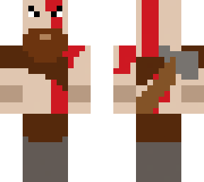 Kratos Minecraft Skins