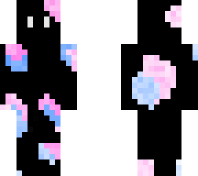 pink and blue | Minecraft Skin