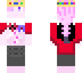 Winged King Technoblade | Minecraft Skin