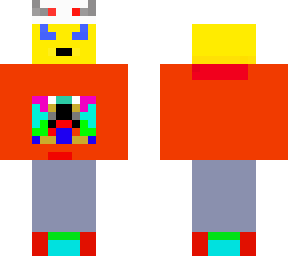 Yellow Demon | Minecraft Skin