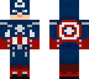 Captain America Minecraft Skins