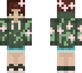 Flowers n vines | Minecraft Skin