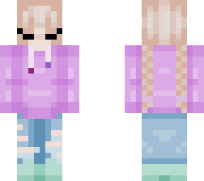 lavender fields | Minecraft Skin