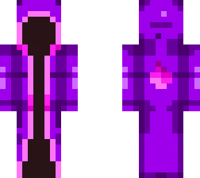 Purple Fire Minecraft Skins