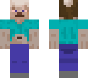 Steve as a discord mod | Minecraft Skin