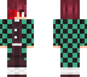 Tanjiro 13th Form | Minecraft Skin