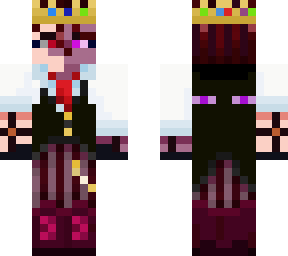 Techno crown | Minecraft Skin