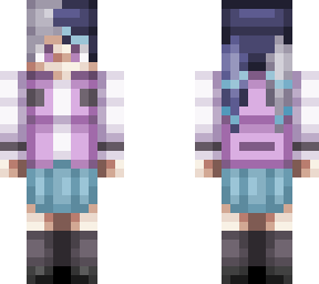 Vtuber August - Hina Malina | Minecraft Skin