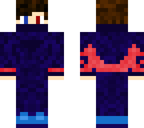 Blue agent | Minecraft Skin