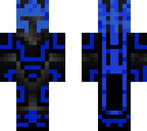 Knight Blue Minecraft Skins