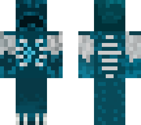 Blue Warden | Minecraft Skin