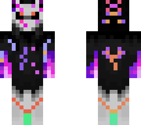 Corrupted Cat | Minecraft Skin