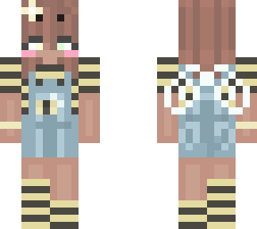 Cute Bee Girl | Minecraft Skin