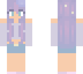 cute pastel purple | Minecraft Skin