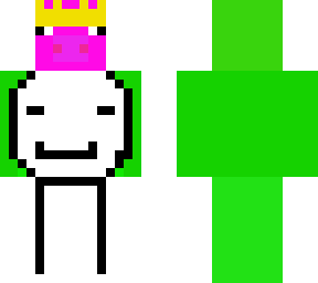 dream with techno blade head | Minecraft Skin