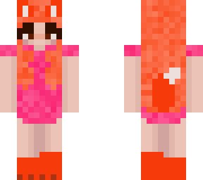 fox girl | Minecraft Skin