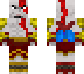 Kratos Minecraft Skins
