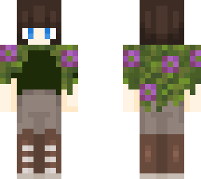 Leaf's skin w/ cape 1 | Minecraft Skin
