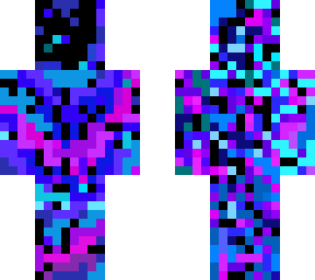 Neon minecraft skin | Minecraft Skin