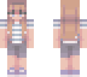 Sitting by the willow tree|te | Minecraft Skin