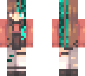 Skulk Girl | Minecraft Skin