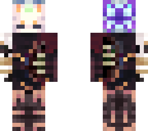 Squishy masked kitsune | Minecraft Skin