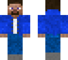 steve blue | Minecraft Skin